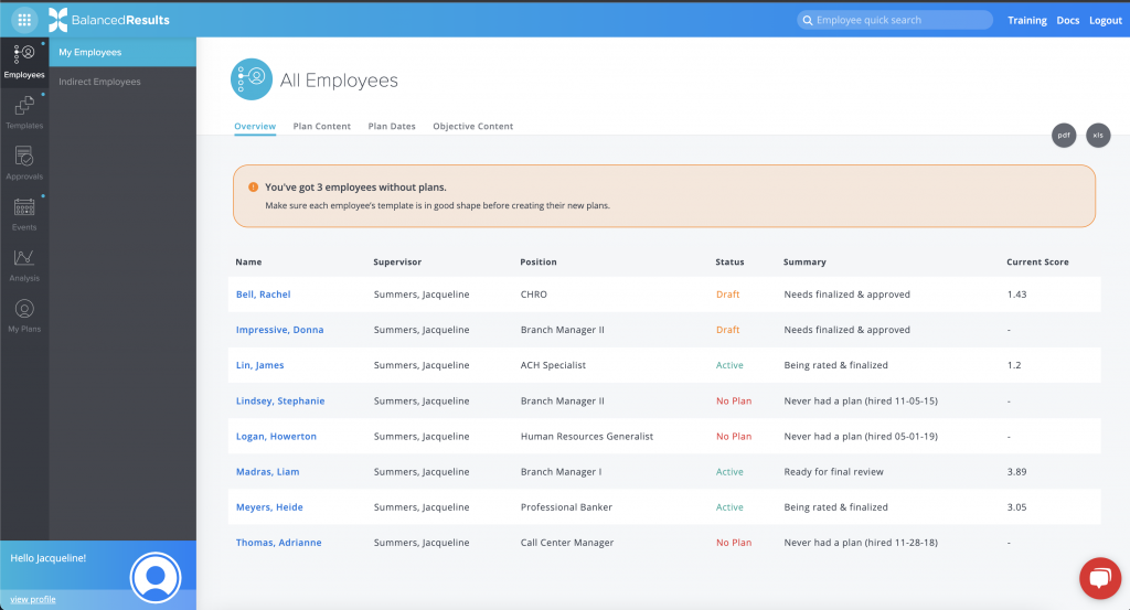 New Features: August 2023 | BalancedComp
