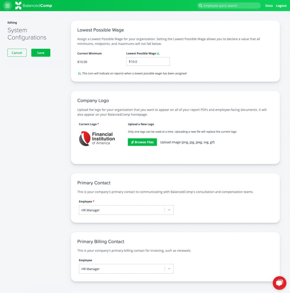 New Features: January 2024 | BalancedComp