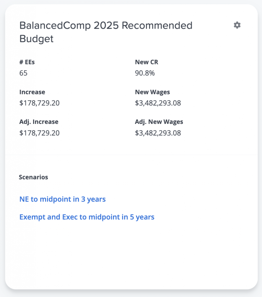 New Features: October 2024 | BalancedComp